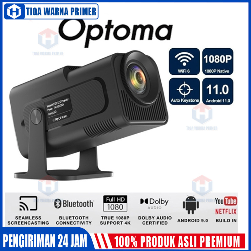 Jual Optoma Proyektor HY320 TV Native 1080P Full HDMI Projector Android ...