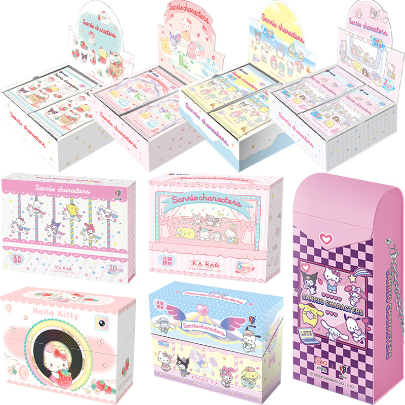 Jual Genuine Sanrio Card Kuromi Hello Kitty Shining Cards Cartoon My ...