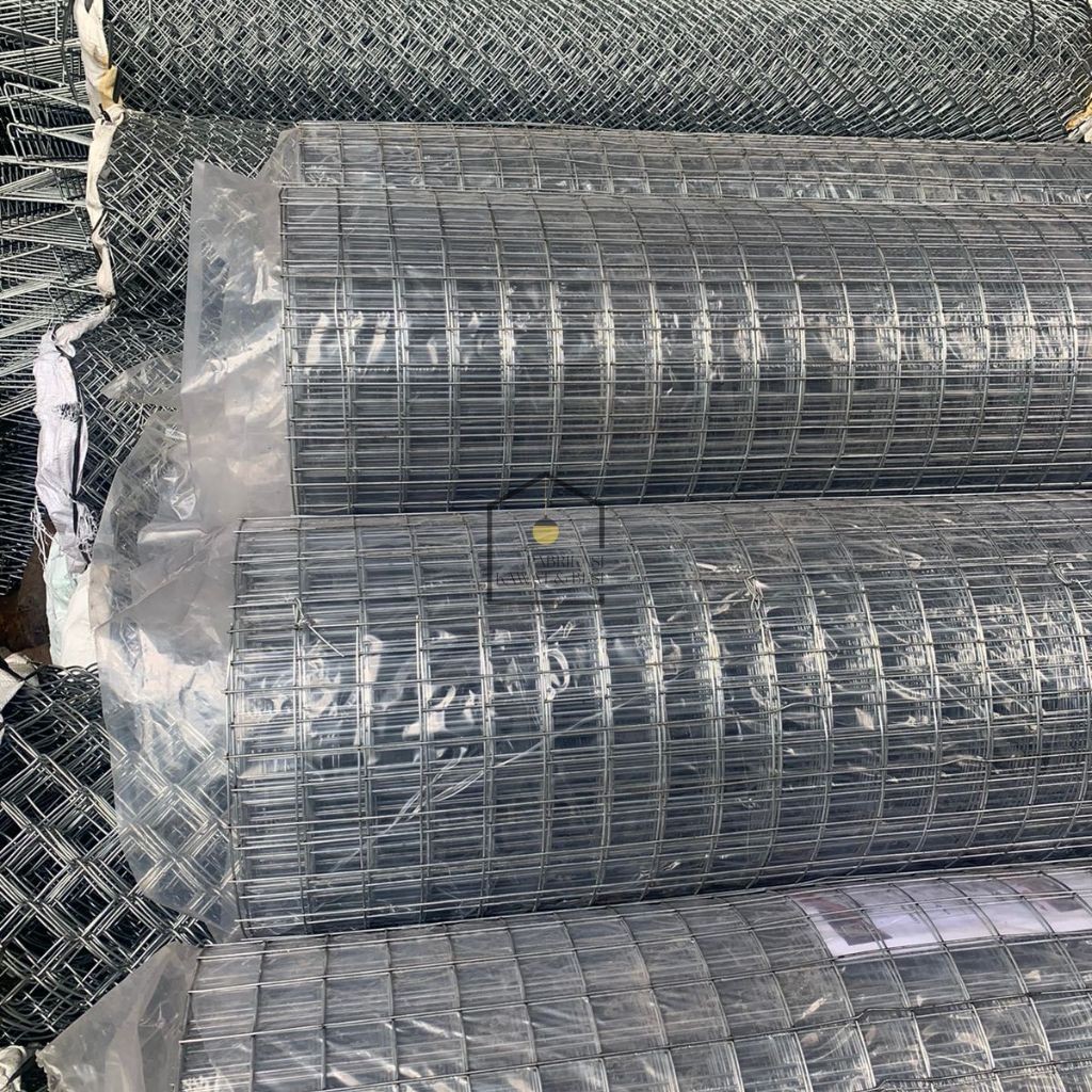 Jual Kawat Mesh Loket Galvanis Putih Panjang 5 Meter Lubangan 1" 1/4" 1 ...