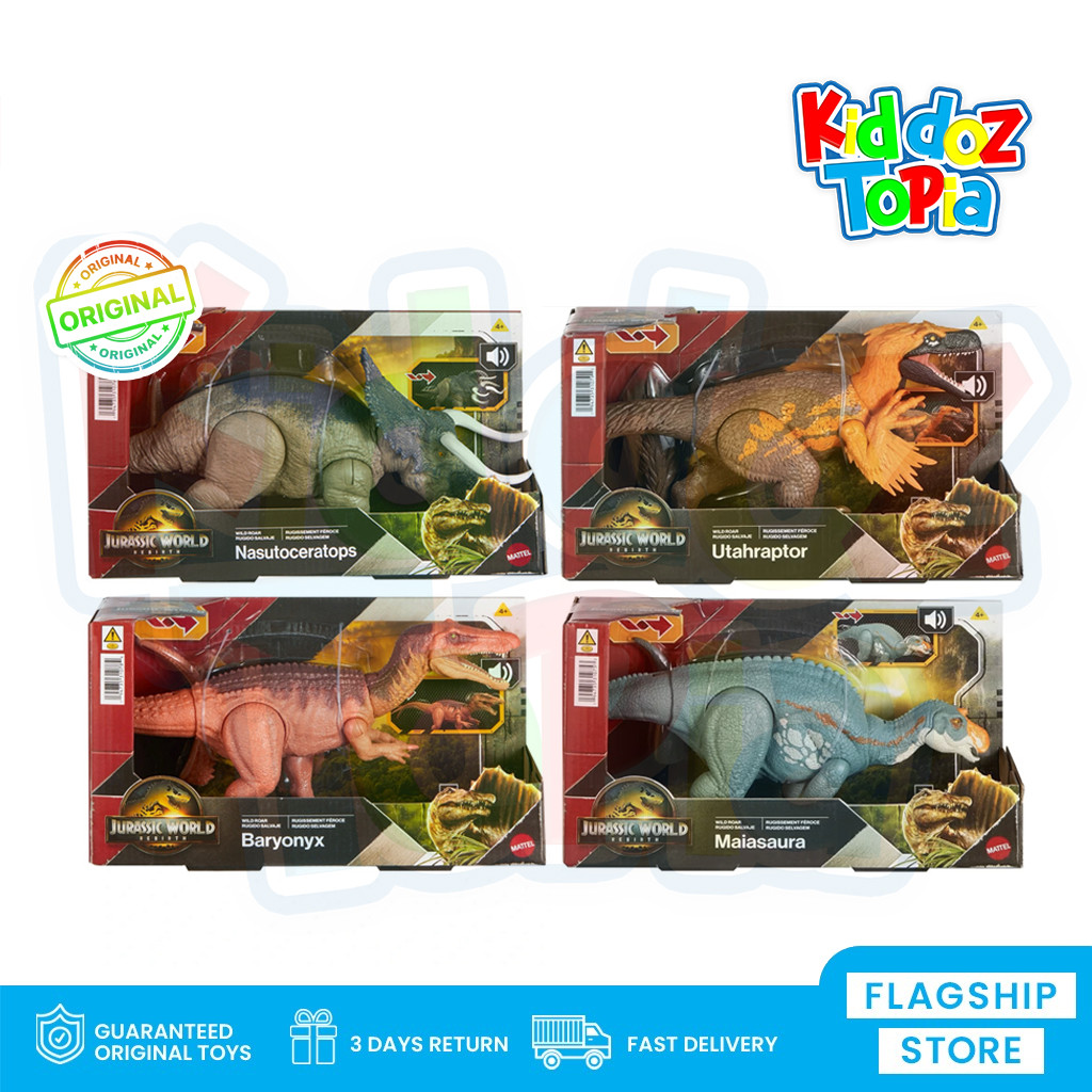 Jual Jurassic World MOVIE Rebirth Wild Roar Tail Attack Motion & Sound ...