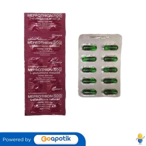 Jual Proxidan 400 Ui Strip 10 Kapsul + Meprothion 500 Mg Strip 10 ...