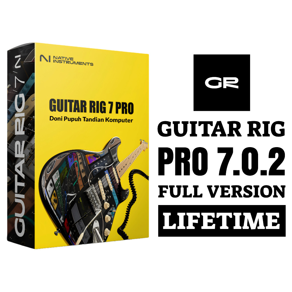 Jual Native Instruments Guitar Rig Pro Full Version Lifetime + Video ...