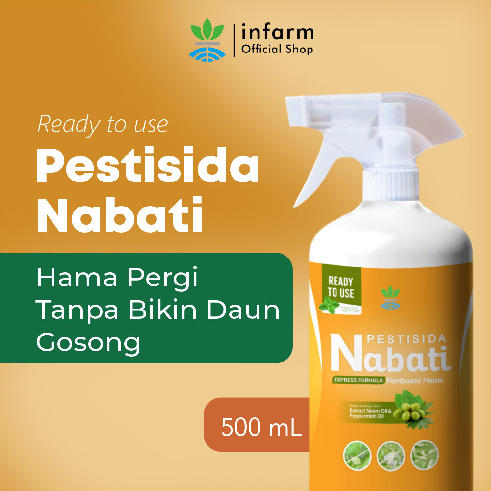 Jual INFARM - Pestisida Nabati Organik Cair Instant 500ml Siap Pakai Pembasmi Hama Tanaman Obat ...