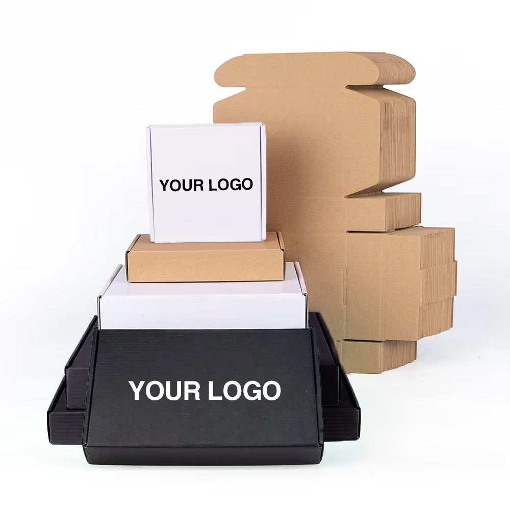 Jual Custom Printed Gift Shipping Boxes with logo Corrugated Mailer box ...