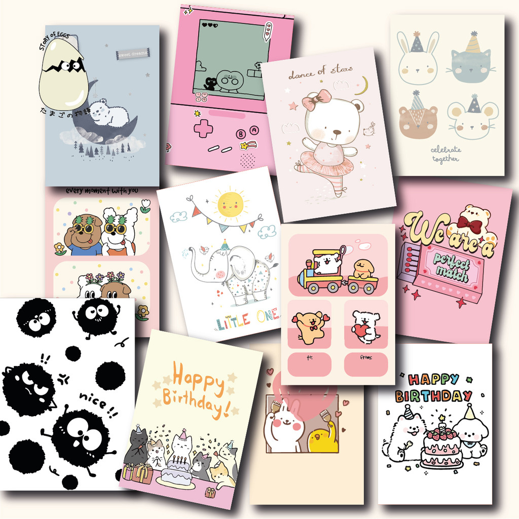 Jual New Greetings Card v2 l Kartu ucapan Polos aesthetic l Kartu ...