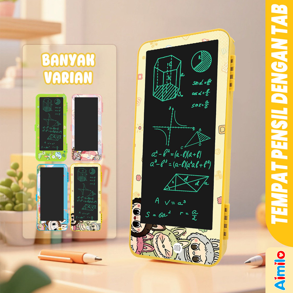Jual Aimilo - Drawing Box Kotak Pensil Anak Sekolah Kotak Tempal Pensil ...