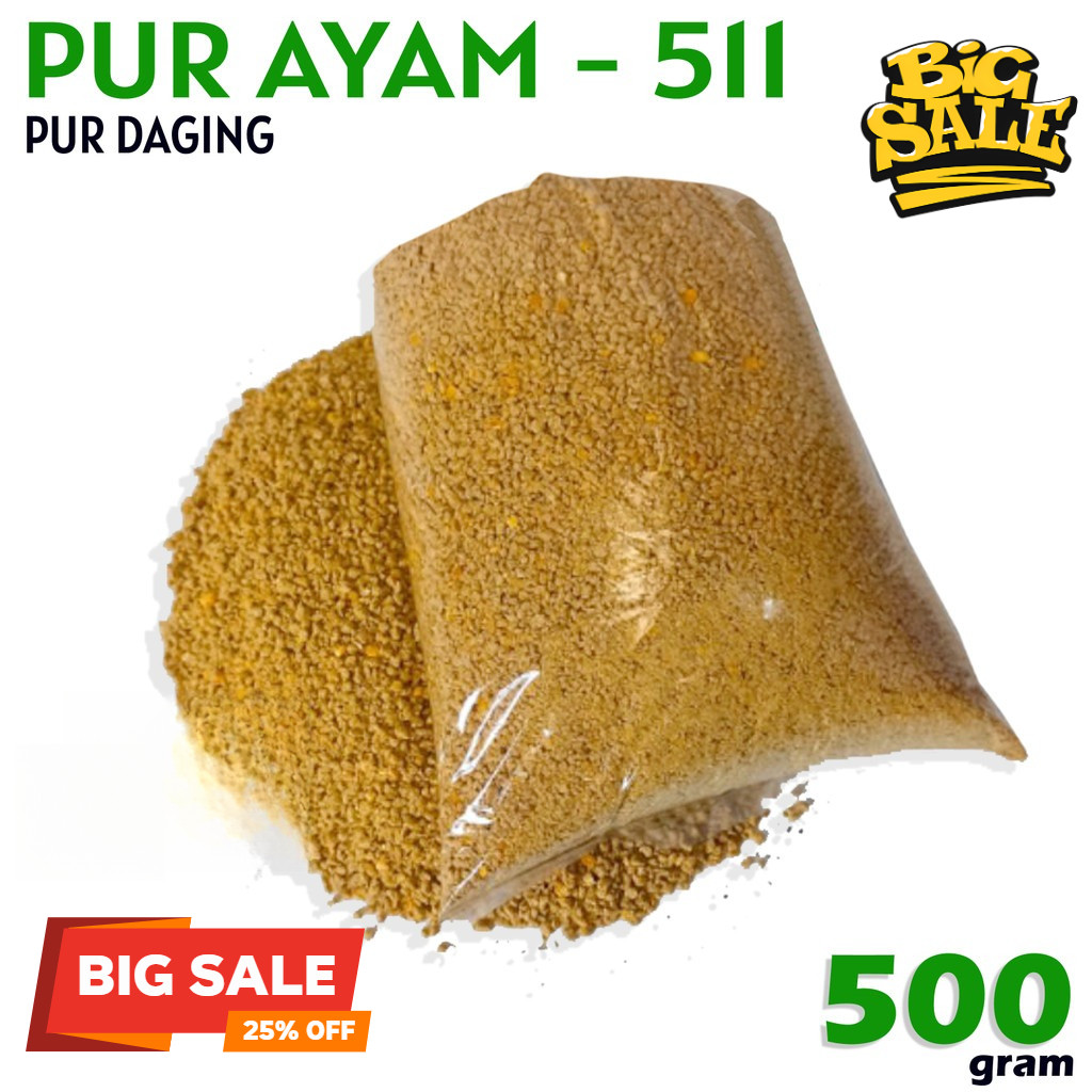 Jual PTS Pur Ayam 511 Voer Pakan Ayam Hi Pro Vite 511 Charoen Pokphand ...