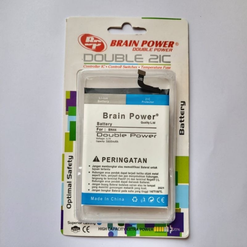 Jual BATERAI BATRE BATTERY XIAOMI REDMI 5 + ( PLUS ) BN44 DOUBLE POWER ...