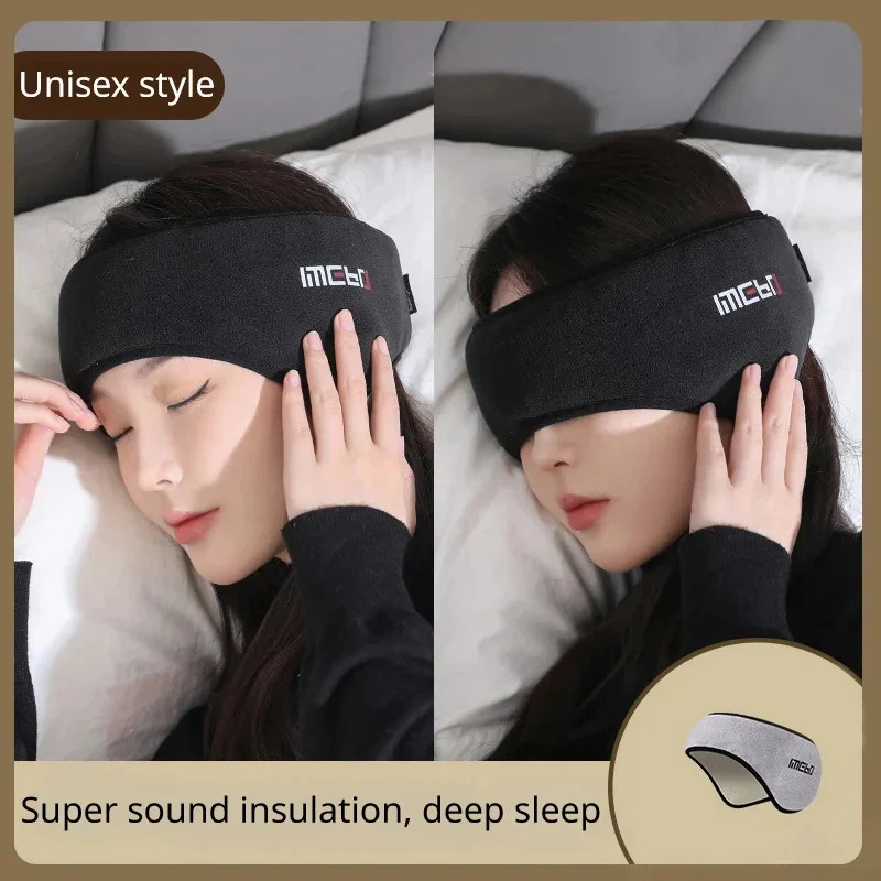 Jual Sleep Mask Blackout With Ear Muffs For Relaxing Sleep Earmuff ...