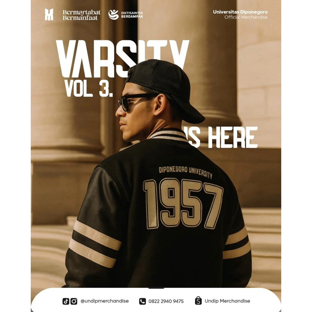 Jual VARSITY VOL.3 - XL - HITAM | Shopee Indonesia