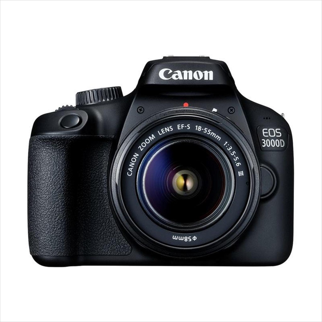Jual Canon EOS 3000D Kit 18-55 III Black | Shopee Indonesia