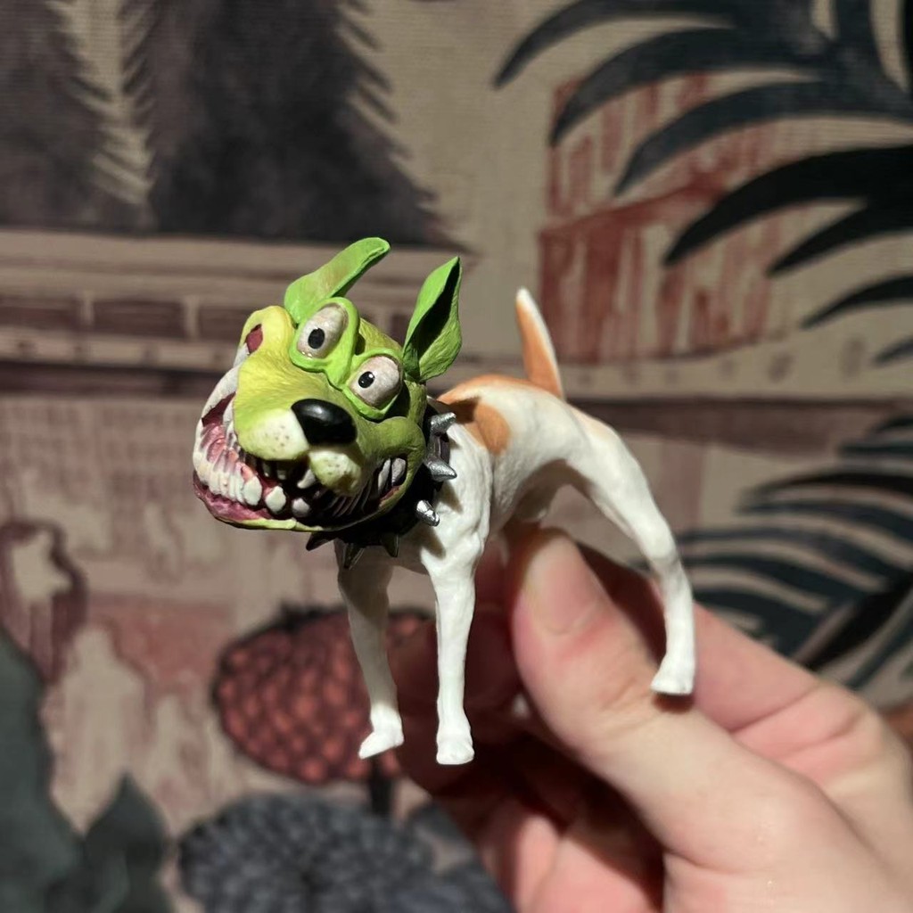 Jual 7CM The Mask Dog Statue Desktop Decorations The Mask Collection ...