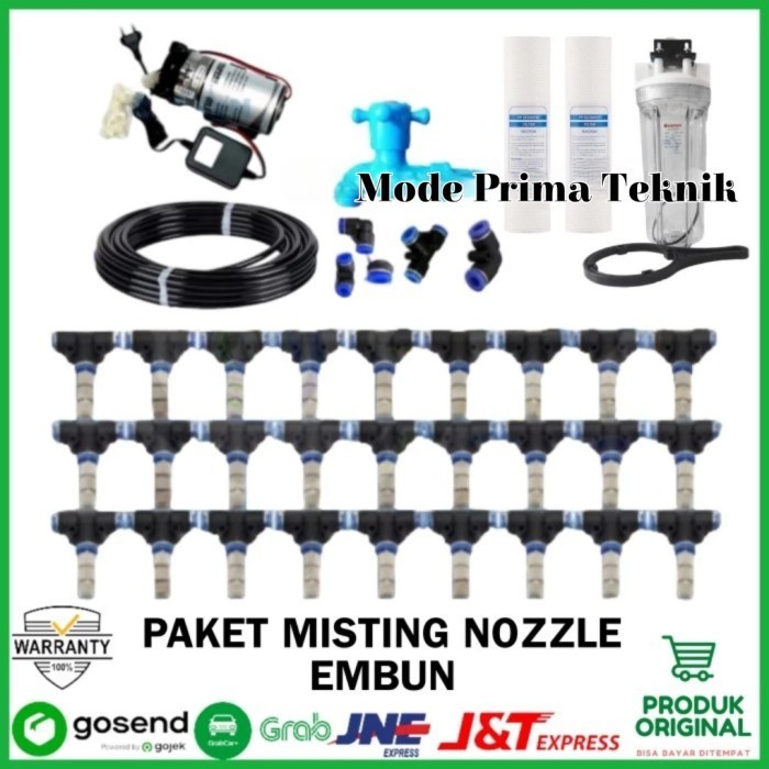 Jual Paket misting nozzle kabut embun 12 titik Mesin Embun Walet ...