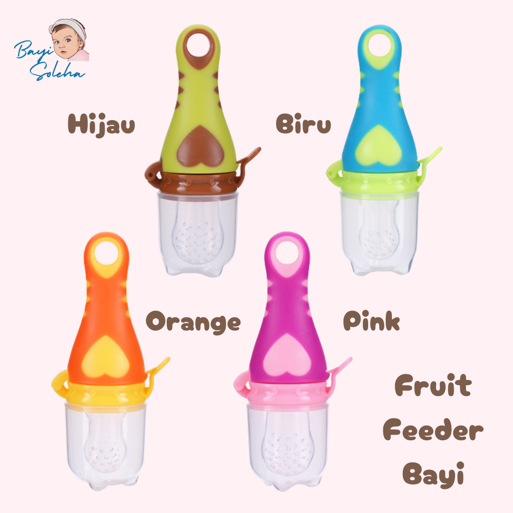 Jual Pulp Fruit Feeder / Dot Buah Bayi Sillicone / Kompeng Buah ...