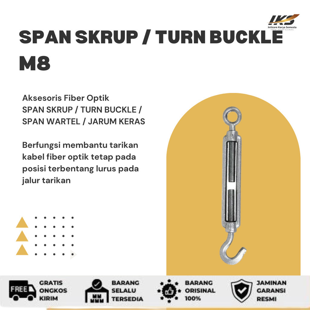 Jual M10 - SPAN SKRUP / TURN BUCKLE / SPAN WARTEL / JARUM KERAS ...