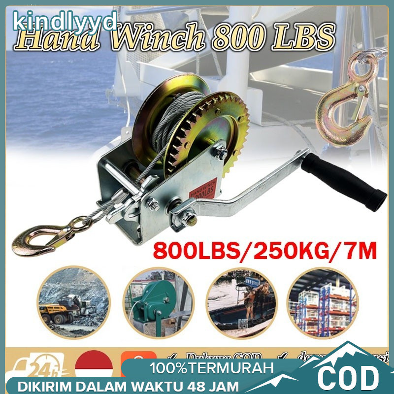 Jual 【CE Marking】 1200LBS 800LBS katrol kanopi sliding manual /Wire ...