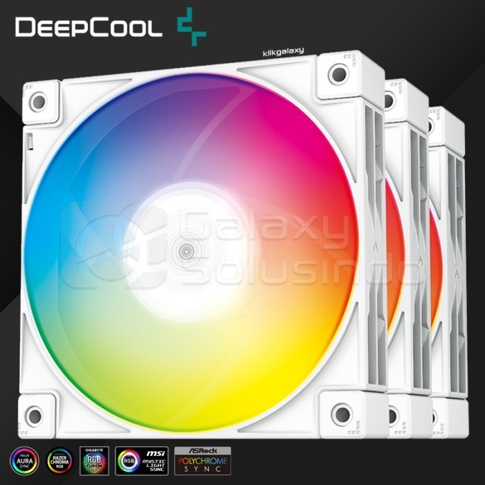 Jual DeepCool FC 120 White ARGB 3in1 Fan Case - Putih | Shopee Indonesia