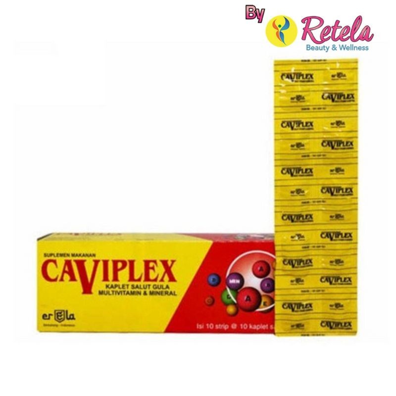 Jual CAVIPLEX MULTIVITAMIN 1 STRIP 10 CAPSUL | Shopee Indonesia