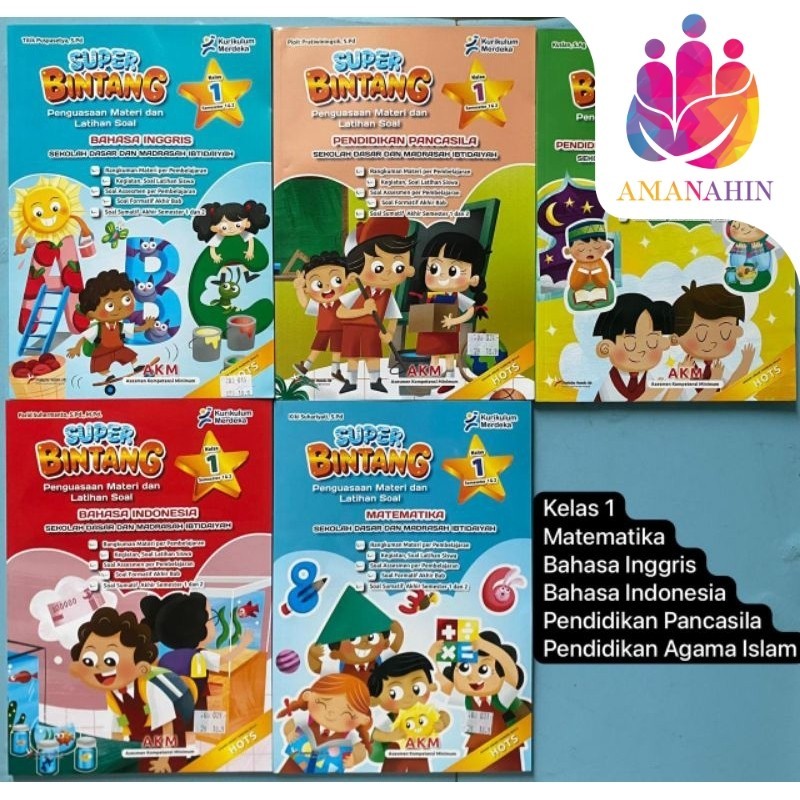 Jual LKS/AKM KURIKULUM MERDEKA SD KELAS 1 SEMESTER 1 DAN 2 UHJ | Shopee ...