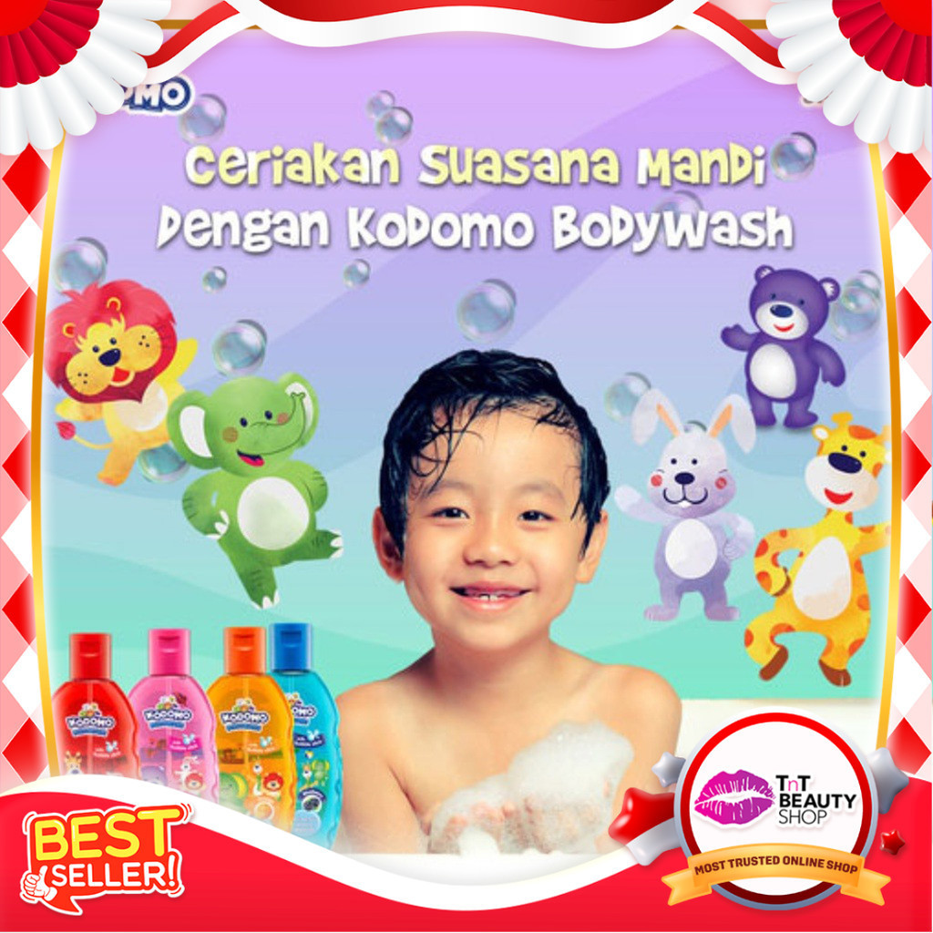 Jual Kodomo Kids Shampoo & Conditioner 45ml & 100ml | TnT Beauty Shop | Shopee Indonesia