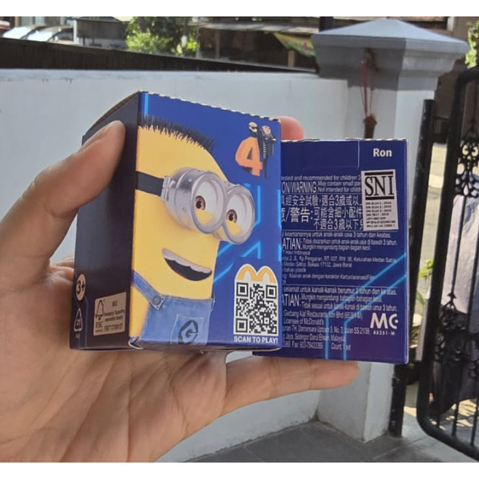 Jual [ORIGINAL BOSS} RON Minion Happy Meal McD 2024 Despicable Me 4 ...
