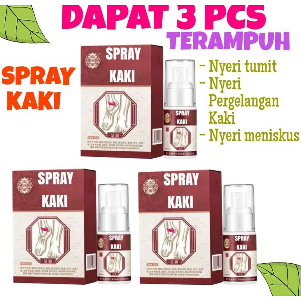 Jual DAPAT 2 PCS Obat Sakit Tumit Obat Sakit Telapak Kaki Semprotan ...