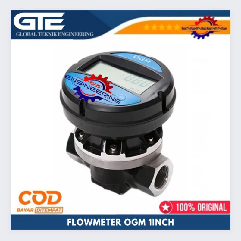 Jual flowmeter solar 1 inch digital Flowmeter OGM digital 1 inch Flow ...