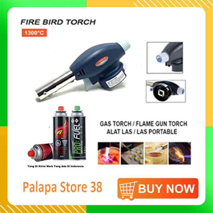 Jual Kepala Las Tabung Gas FIRE BIRD TORCH / Gas Portable Refill isi ...