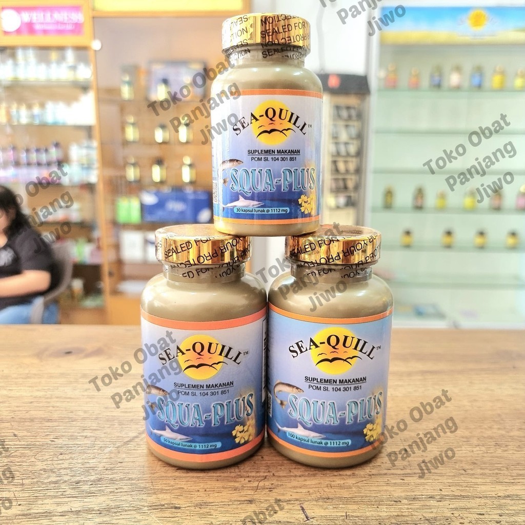 Jual Sea Quill Squa Plus | Seaquill Squalene Plus Omega | Shopee Indonesia