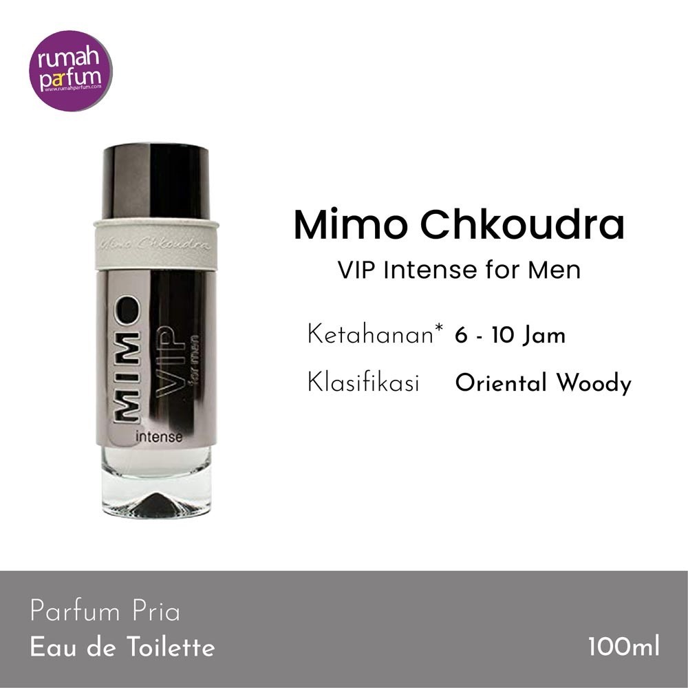 Jual Parfum Pria Mimo Chkoudra VIP Intense for Men (100 mL) Perfume ...