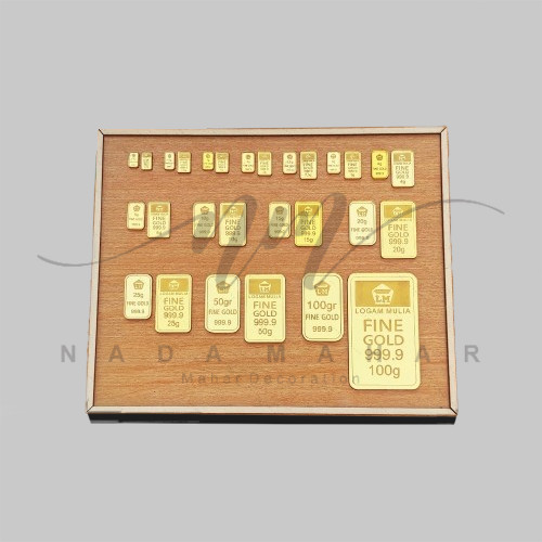 Jual Replika logam Mulia Emas 0,5gr - 10gr Desain Lama & Desain BARU ...