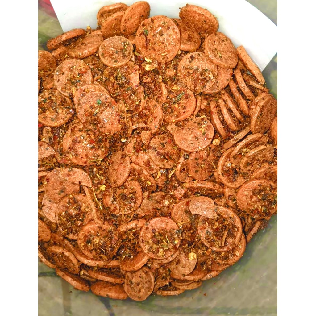 Jual Snack Cemilan Keripik Sosis Goreng Food Kriuk Renyah Nikmat Bumbu ...