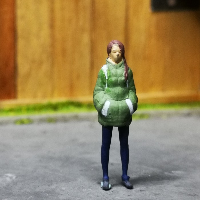 Jual LK99 Figure 1 64 Wanita Berdiri Tipe 4 Diorama Diecast Miniatur ...