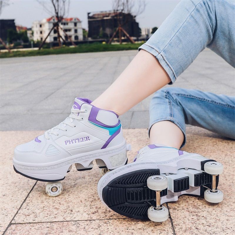 Jual PO )KICK ROLLER SHOES |ROLLERSHOES - SEPATU RODA TIKTOK |Sepatu ...
