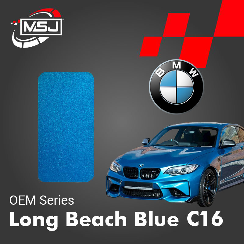 Jual Cat Mobil/Motor Long Beach Blue | OEM Series | MSJ | Shopee Indonesia