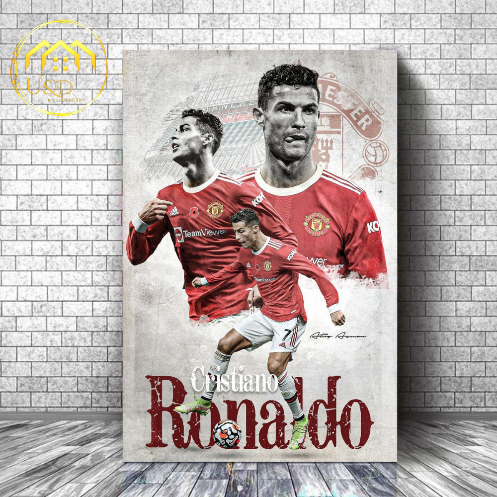 Jual POSTER KAYU RONALDO CR7 - FOTO CRISTIANO RONALDO - POSTER ...