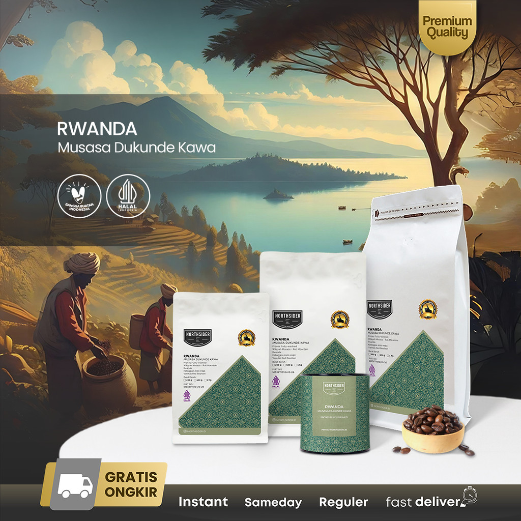 Jual Northsider Kopi Arabika Rwanda Musasa Dukunde Kawa Ruli fully ...