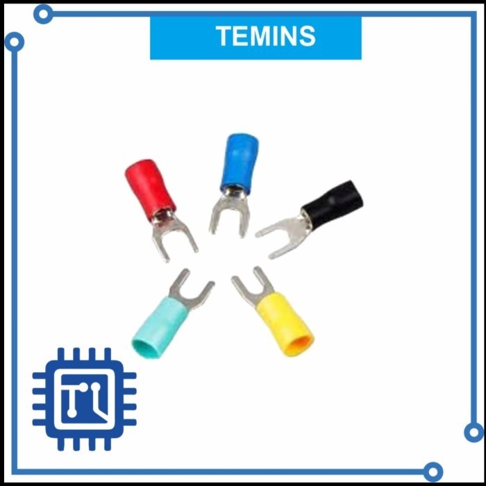 Jual Skun Kabel Y 1.5mm SV1.25-4 Garpu Isolasi Ukuran 1.25-4 - Hitam | Shopee Indonesia