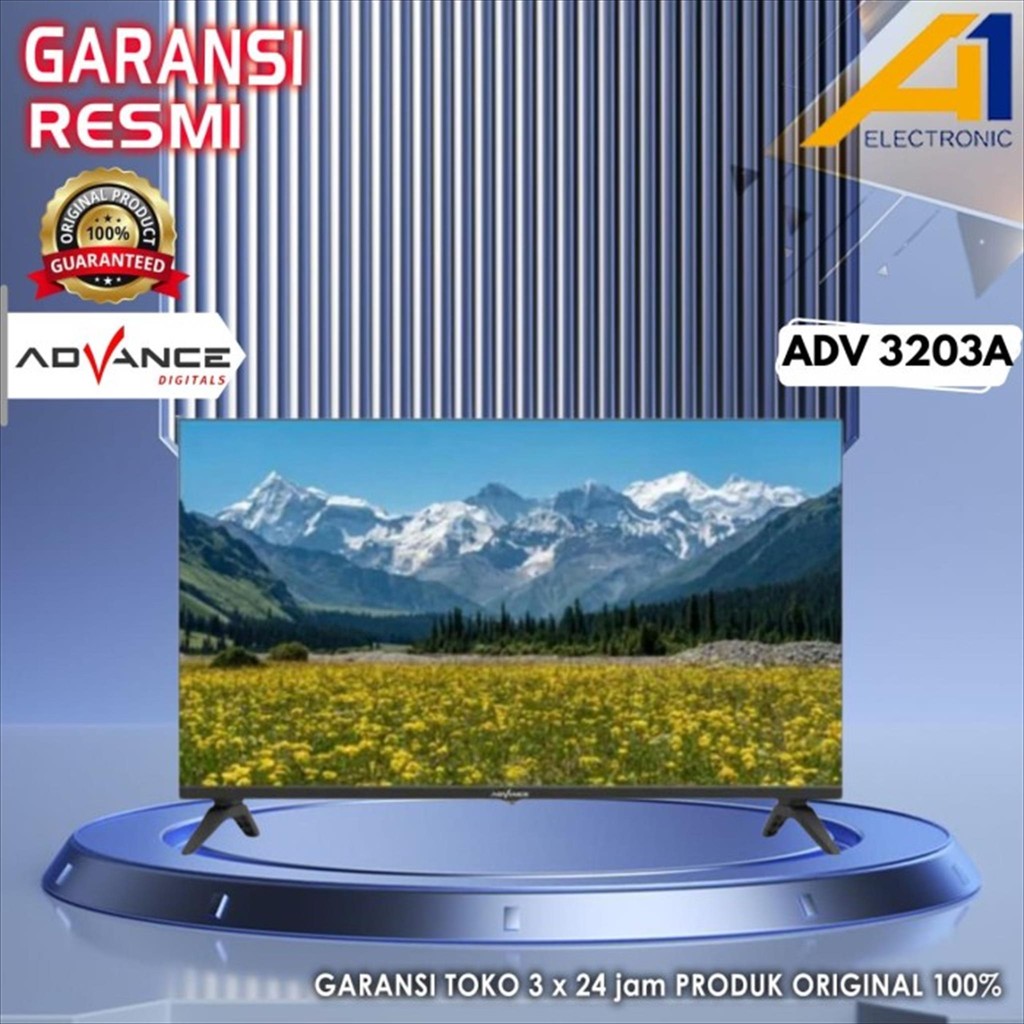 Jual ADVANCE LED TV ADV-3203A / ADV3203A Smart Android TV 32 Inch ...