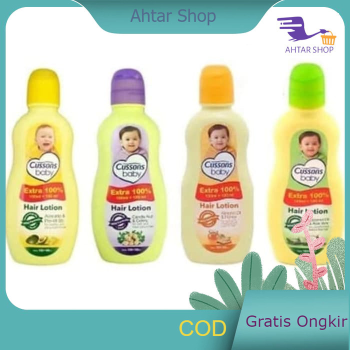 Jual Cussons Baby Hair Lotion 35+15 ml 50 Plus 50ml Minyak Rambut Anak ...