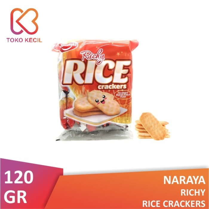 Jual Naraya Richy Rice Crackers 120gr | Shopee Indonesia