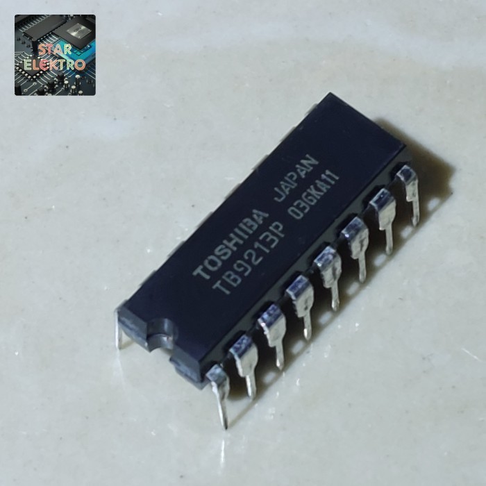 Jual TB9213P Dip-16 Toshiba TB9213 TB 9213P 9213 IC CMOS 8-Bit Micro ...