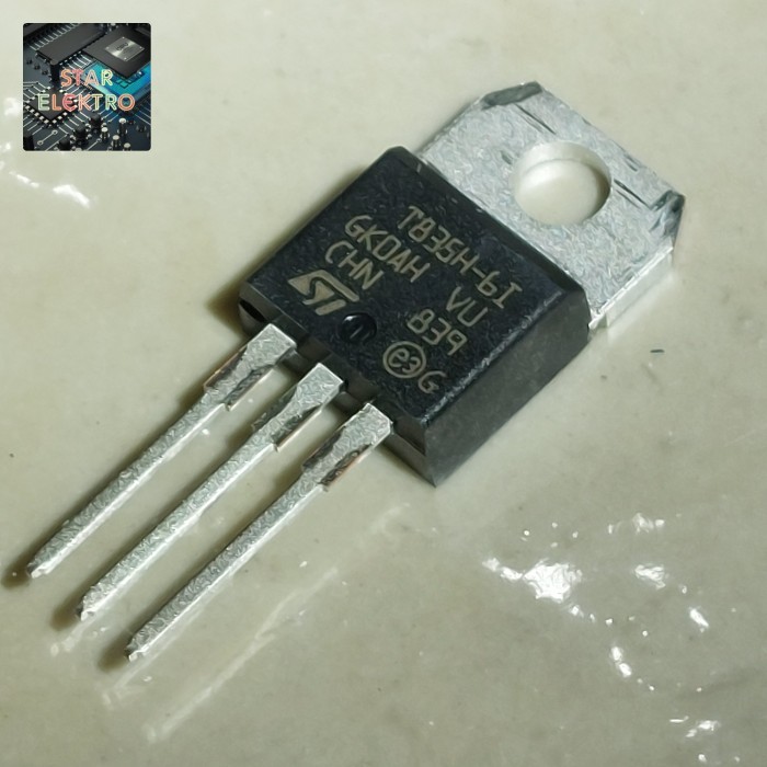 Jual T835H-6I To-220 T83SH-61 ST 8A 600V Transistor Triac Thyristor SCR Triacs T835 | Shopee ...
