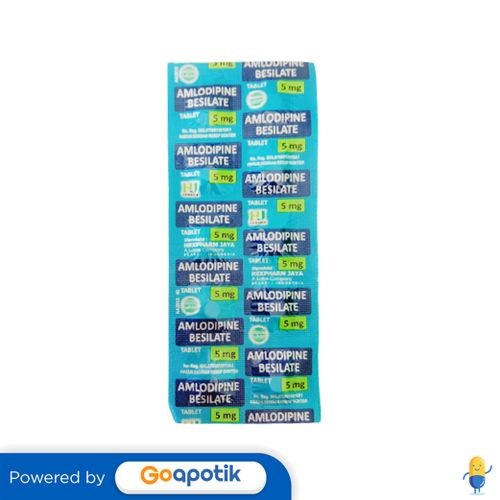Jual Amlodipine Hexpharm 5 Mg Strip 10 Tablet | Shopee Indonesia