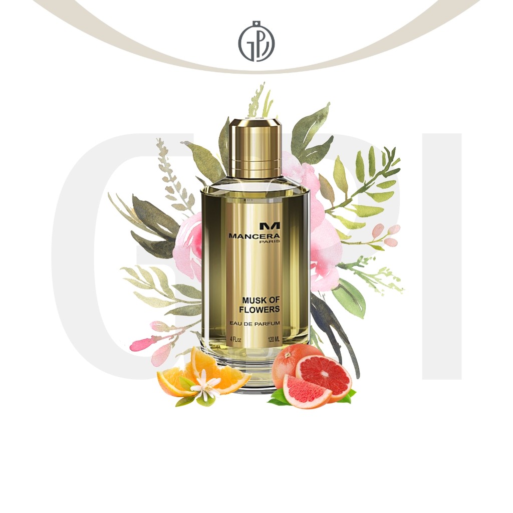 Jual Mancera Musk Of Flowers for Women EDP 120ml | Shopee Indonesia