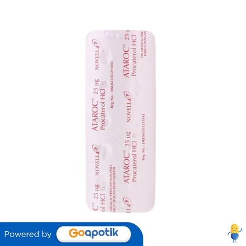 Jual Ataroc 25 Mcg Blister 10 Tablet | Shopee Indonesia