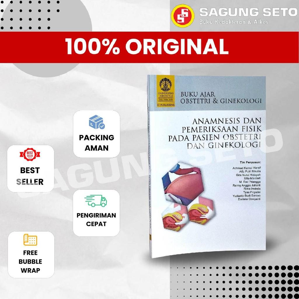 Jual BUKU AJAR OBSTETRI DAN GINEKOLOGI ANAMNESIS DAN PEMERIKSAAN FISIK - HARZIF | Shopee Indonesia