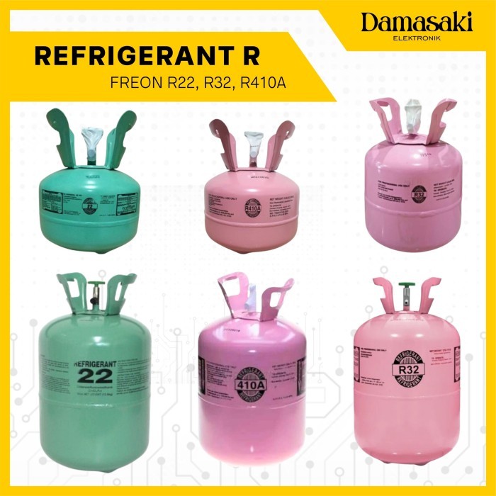 Jual FREON AC KULKAS MOBIL R22 R410A R32 R407 R404 ISI ULANG REFILL REFIGRANT REFIGERANT ...