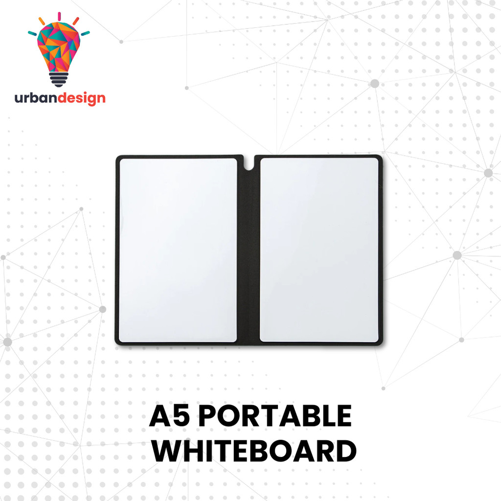 Jual Papan Tulis Portable A5 Whiteboard Notebook PU Papan Jalan with ...
