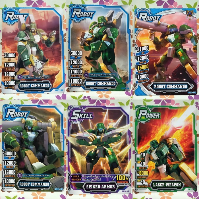 Jual hero of robots normal ROBOT COMMANDO robot / power / skill ...
